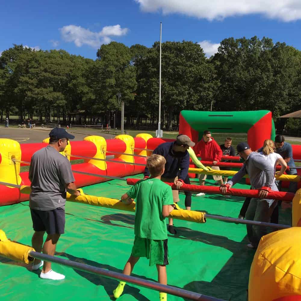 Inflatable Life-Sized Foosball