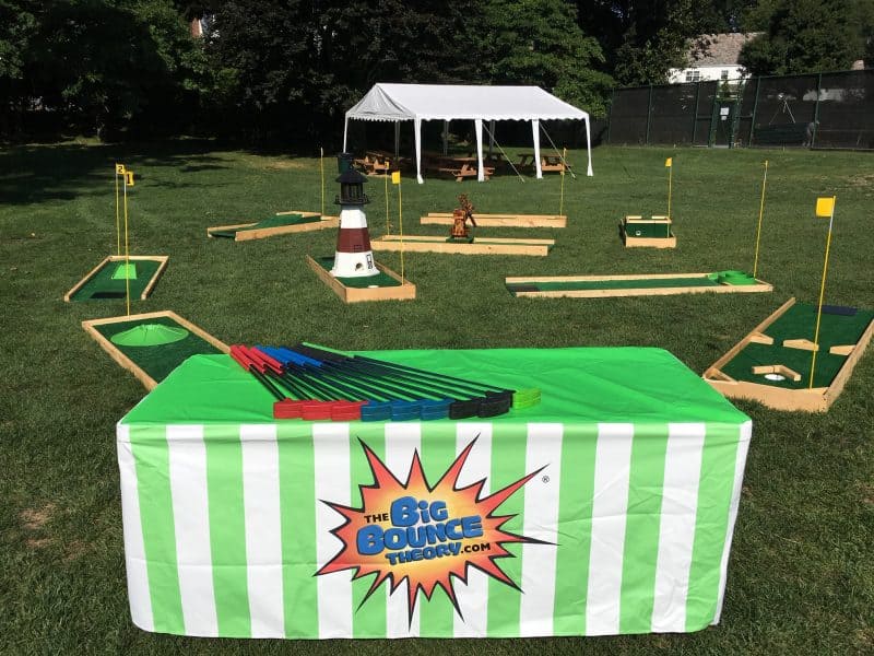 Portable Mini Golf Long Island, NY - The Big Bounce Theory