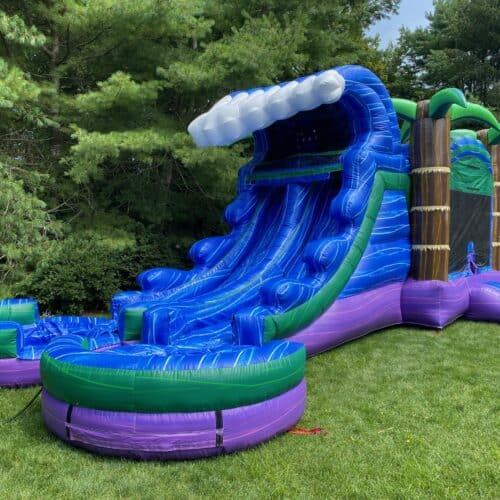 Tropical COMBO Water Slide - The Big Bounce Theory