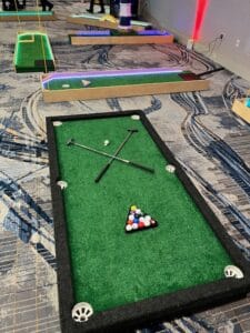 Portable Mini Golf Rental Long Island NYC | The Big Bounce Theory